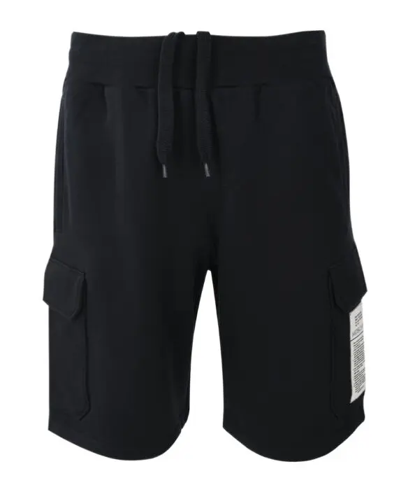 Moschino Logo-patch Organic Cotton Track Shorts
