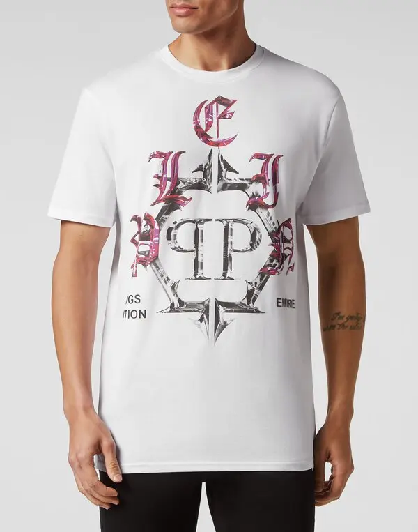 Philipp Plein Open-necked Black Shirt