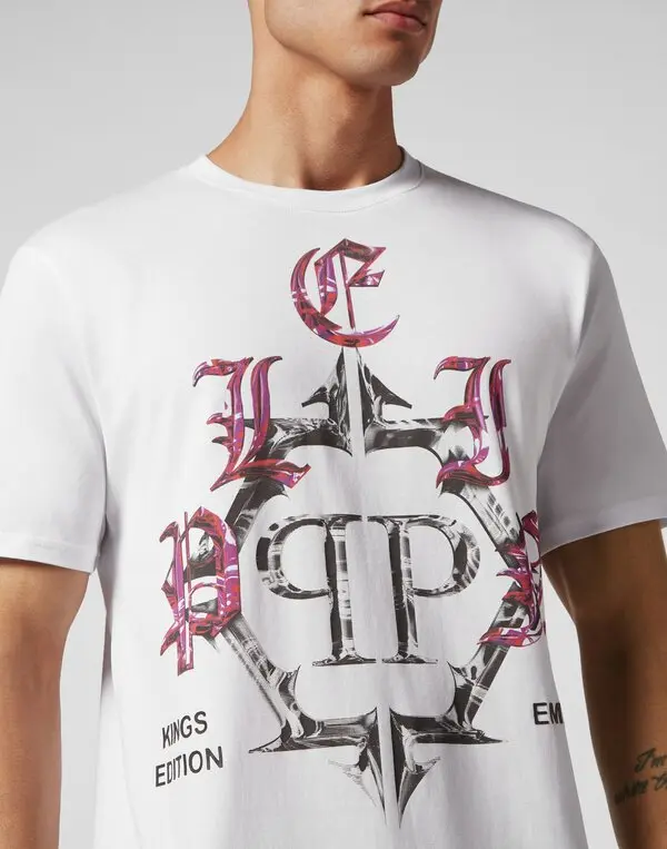Philipp Plein Open-necked Black Shirt