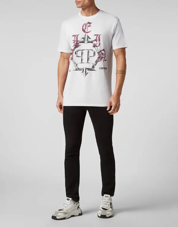 Philipp Plein Open-necked Black Shirt