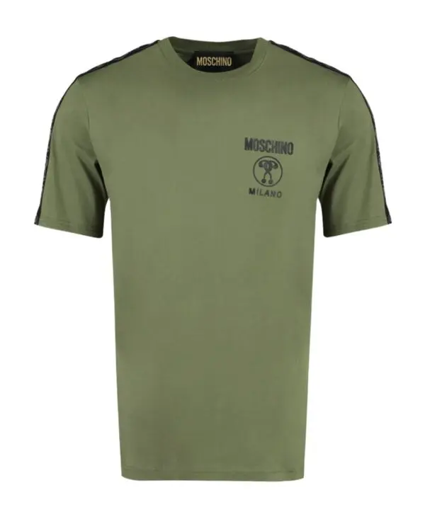 Moschino Double Question Mark Cotton T-shirt