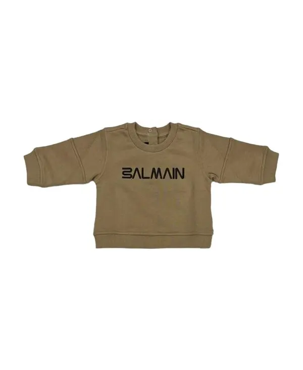 Balmain Logo-print Cotton Sweatshirt