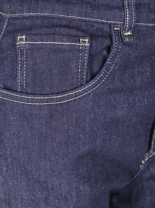 Seventy Buttoned Straight-leg Jeans