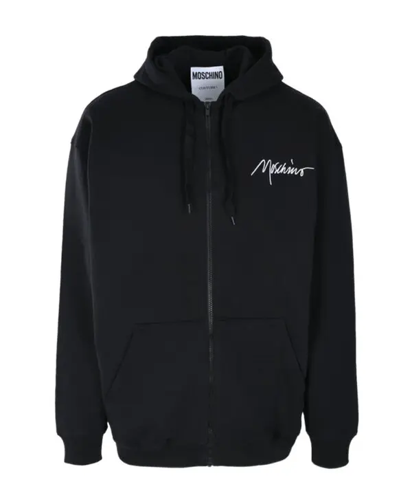 Moschino Logo-print Cotton Hoodie