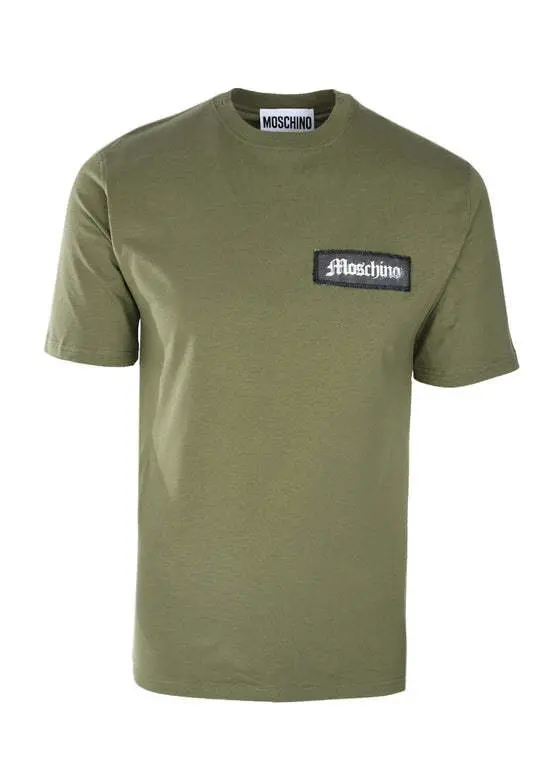 Moschino T-shirt With Round Neck And Short Sleeves