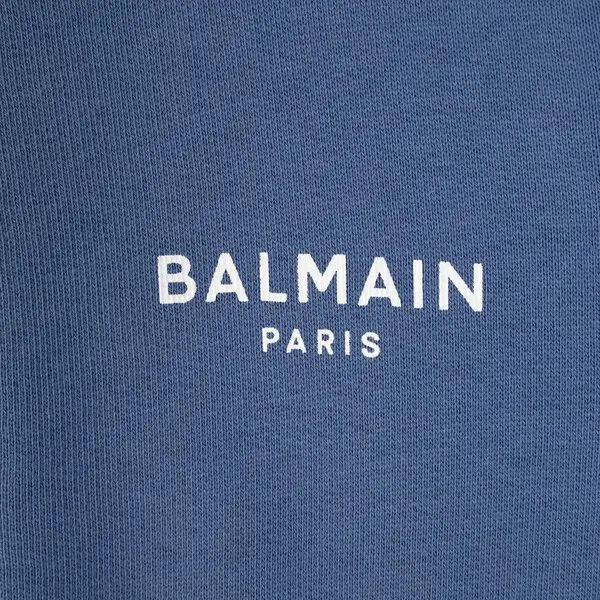 Balmain Logo-print Zipped Hoodie