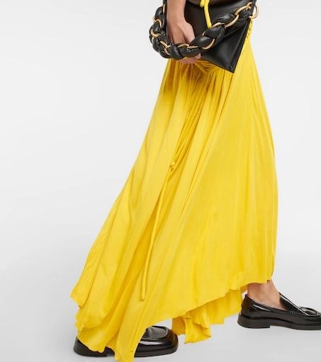 Proenza Schouler Ruched Jersey Maxi Dress