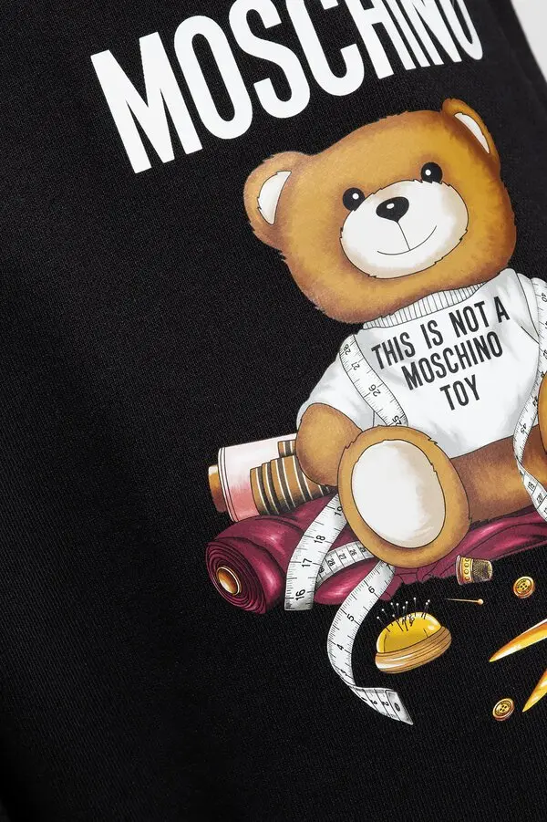 Moschino Teddy Bear-print Cotton Track Pants