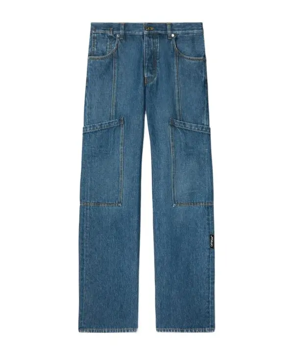 Off-White Straight-leg Cargo Jeans