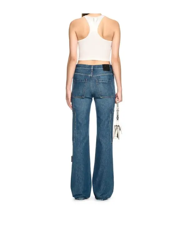 Off-White Straight-leg Cargo Jeans