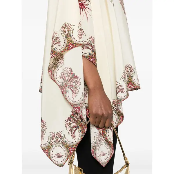 Etro Paisley Printed Boat-neck Blouse