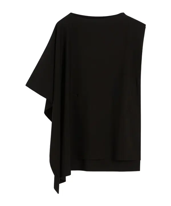 Sportmax Asymmetric Ruffled Top