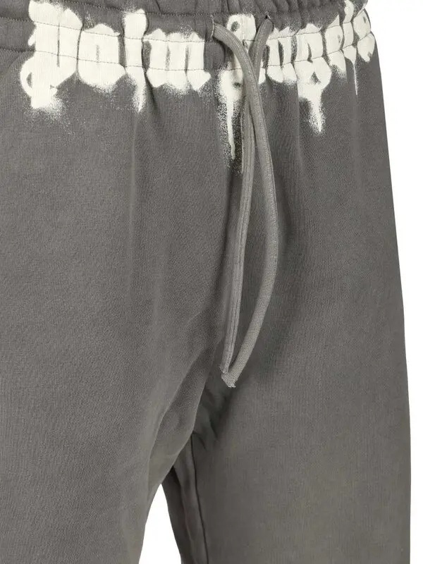 Palm Angels Waist Logo Printed Sweatpants