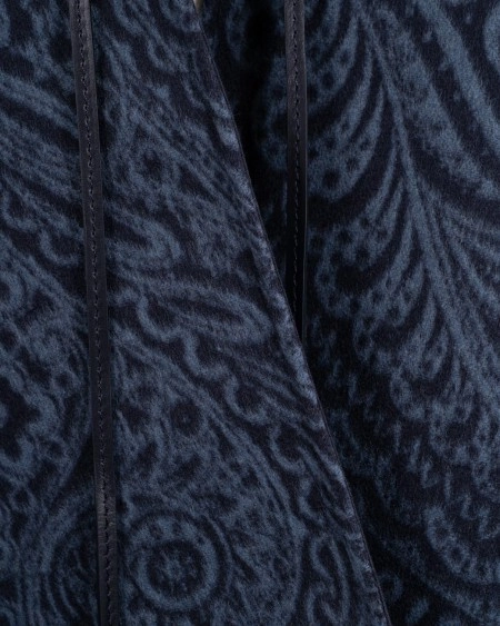 Etro Paisley Jacquard Poncho
