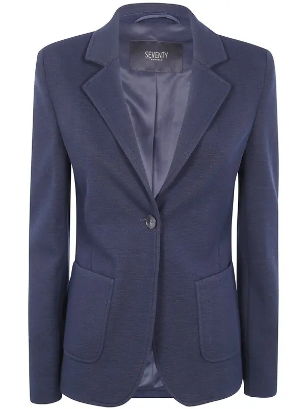 Seventy Single-breasted Blazer With Lapel Collar