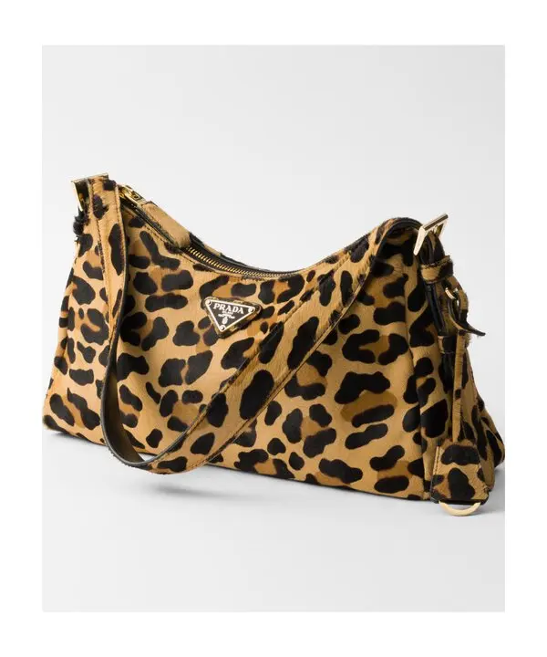 Prada Triangle-logo Zipped Shoulder Bag