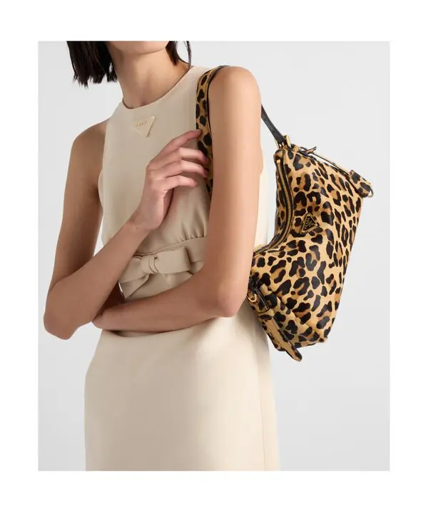 Prada Triangle-logo Zipped Shoulder Bag