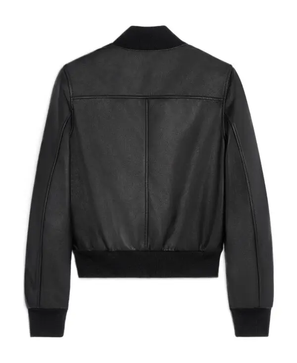 Celine Boule Blouson In Soft Lambskin