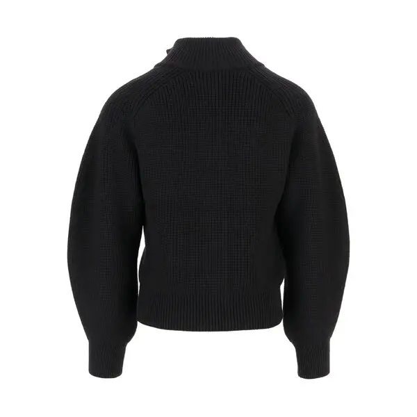 Jacquemus Zip-up Knitted Cardigan