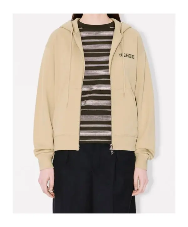 Kenzo City' Zip-up Hoodie In Cotton