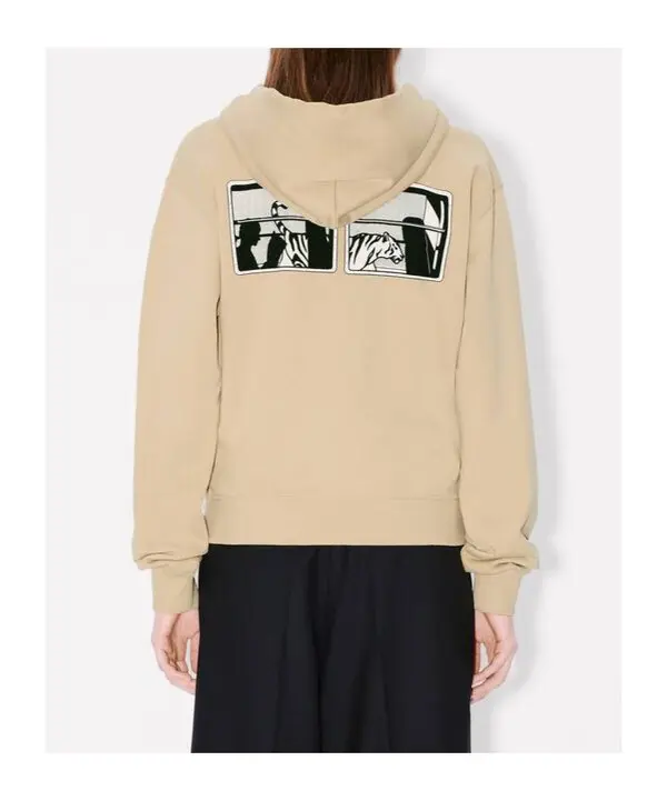 Kenzo City' Zip-up Hoodie In Cotton