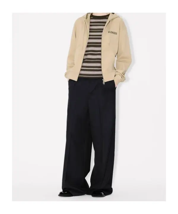 Kenzo City' Zip-up Hoodie In Cotton