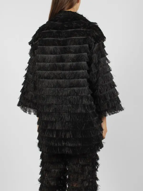 Alberta Ferretti Long-sleeved Casual Jacket
