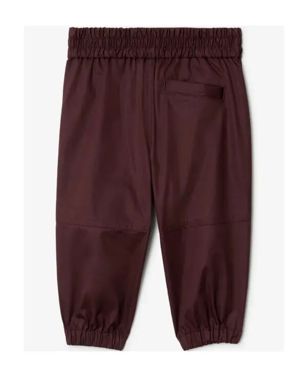 Burberry Logo-embroidered Twill Track Pants