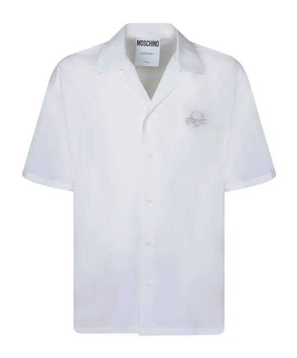 Moschino Embroidered Straight Shirt