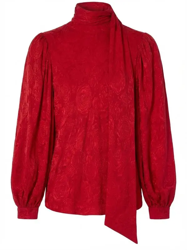 Gucci Silk Twill Jacquard Shirt