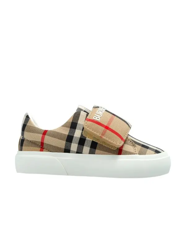 Burberry Vintage Check Touch-strap Sneakers