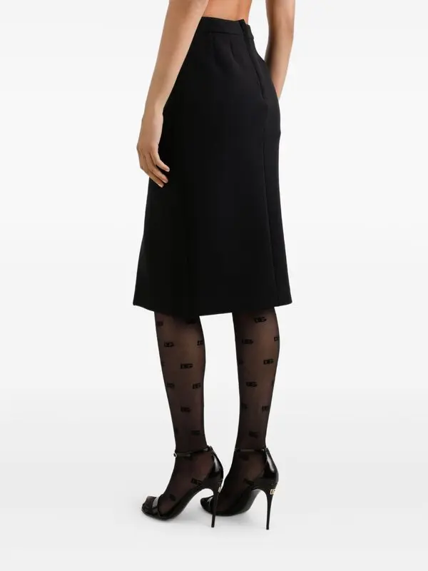 Dolce & Gabbana Dolce Gabbana Front Slit Midi Pencil Skirt