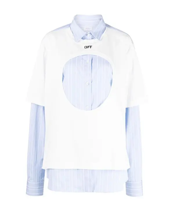 Off-White Long-sleeved Shirt