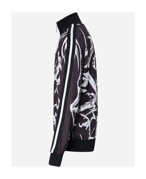 Philipp Plein Long-sleeved Printed Casual Jacket