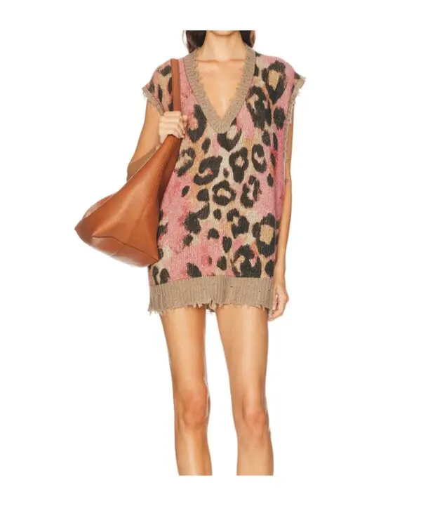 R13 V-neck Dress