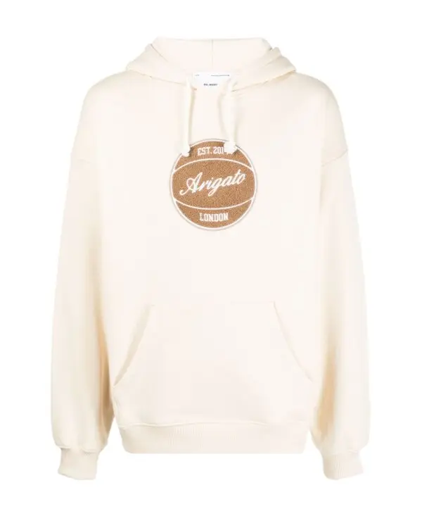 Axel Arigato Logo-patch Cotton Hoodie