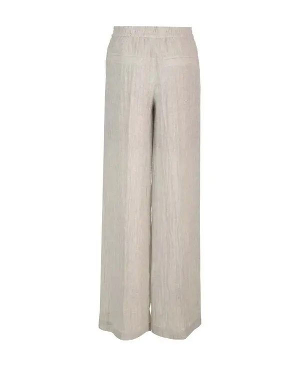 Brunello Cucinelli High Waisted Wide Leg Trousers