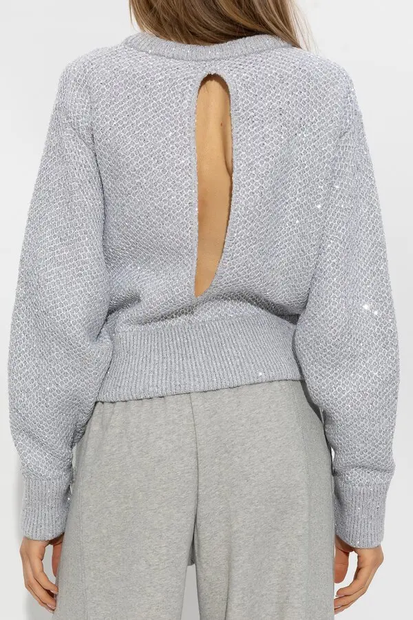 Stella McCartney Sequin-embellished Crewneck Jumper