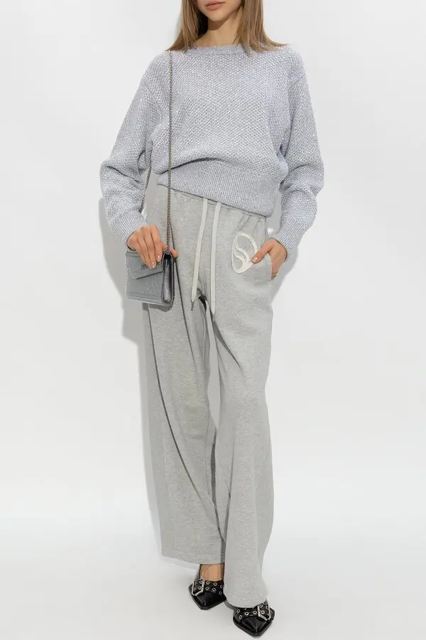 Stella McCartney Sequin-embellished Crewneck Jumper