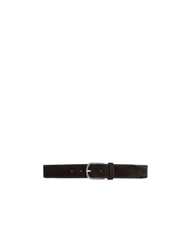 TOTEME Suede Buckle Belt
