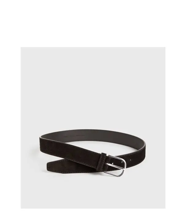TOTEME Suede Buckle Belt