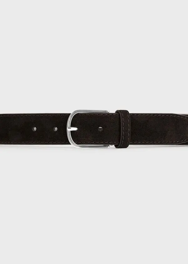 TOTEME Suede Buckle Belt