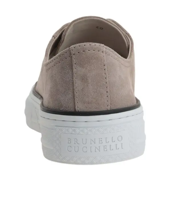 Brunello Cucinelli Round-toe Lace-up Sneakers