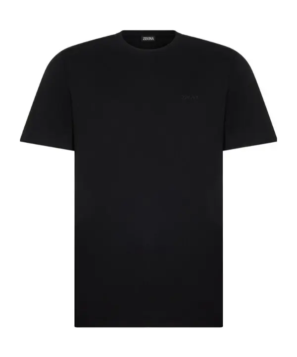 Zegna Logo Crew-neck T-shirt