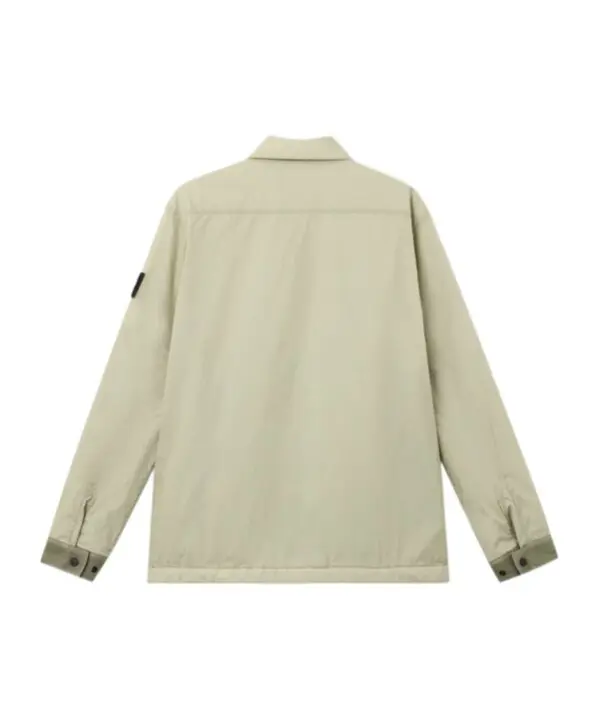 Stone Island Wind-resistant Padded Coach Jacket With Anti-drop Finish