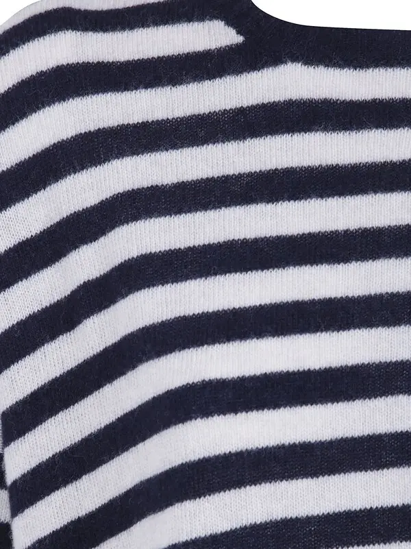 BASERANGE Striped Long-sleeved Knitwear