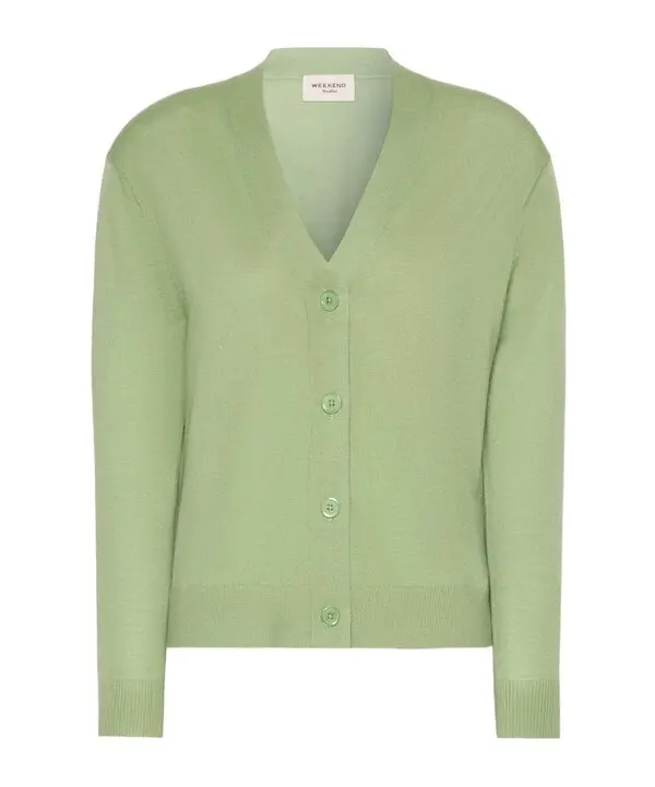 Max Mara Wool-cashmere Cardigan