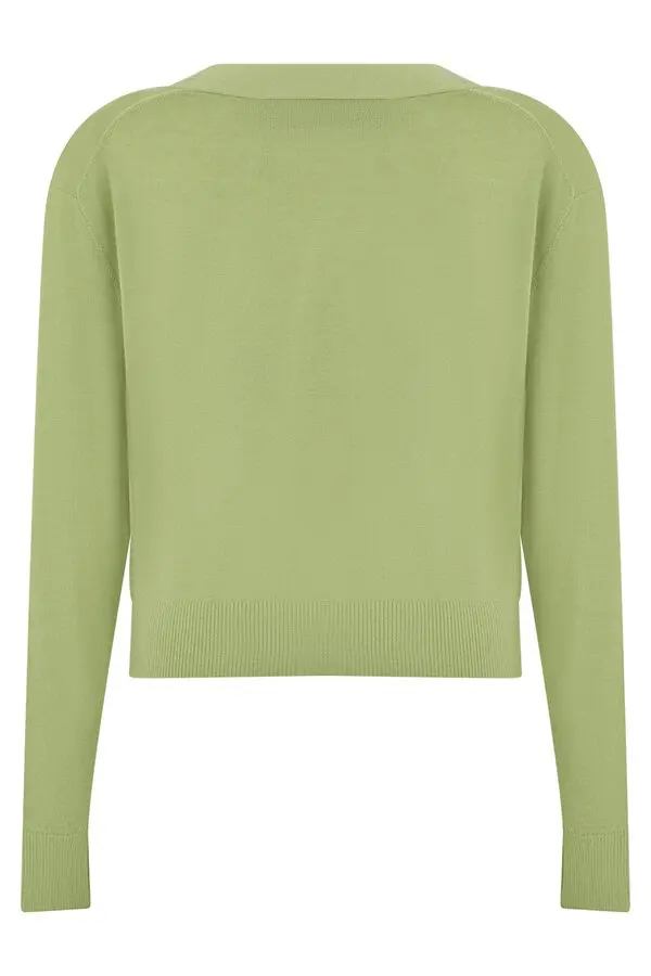 Max Mara Wool-cashmere V-neck Cardigan