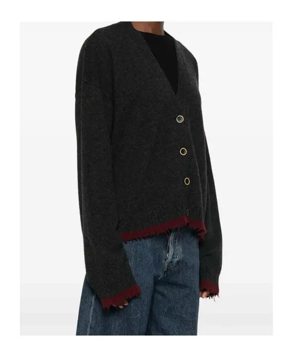 UMA WANG Long-sleeve Knit Cardigan