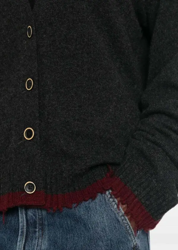 UMA WANG Long-sleeve Knit Cardigan